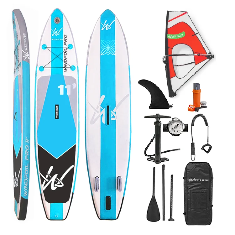 Windsurf All Round Paddle Board Inflatable Surfboard Windsurfing SUP ...