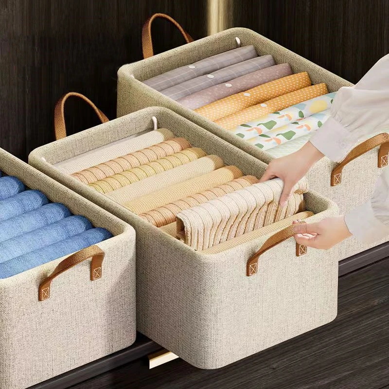 Organizador-de-ropa-plegable-con-marco-de-Metal-armario-de ...