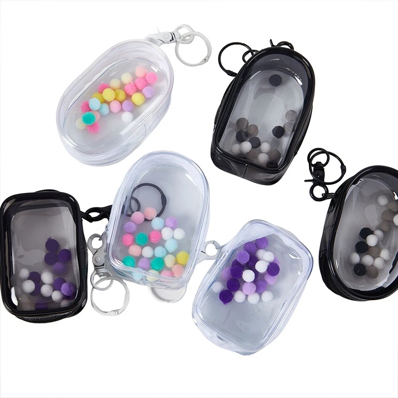 Jewelry Organizer Transparent Storage Box Pouch Mystery Box Keychain ...