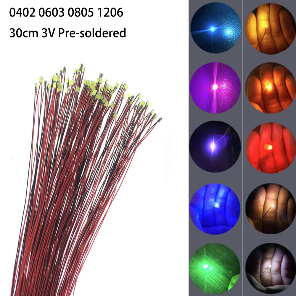 0402-0603-0805-1206-SMD-Lamp-Wired-Micro-Led-Pre-Soldered-Micro-Litz ...