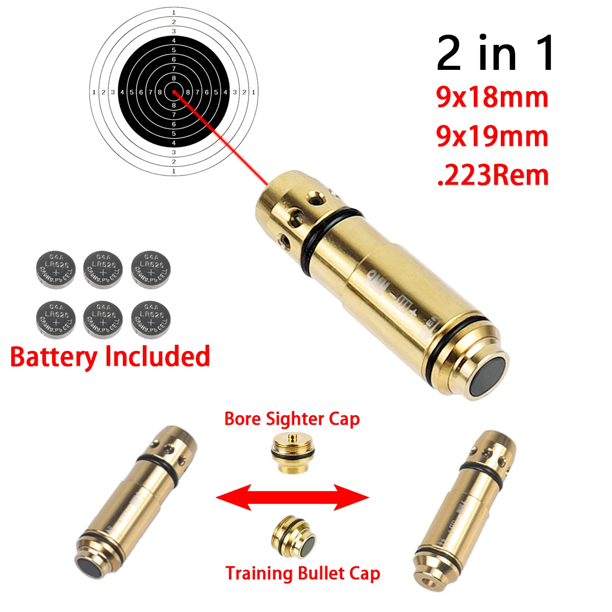2-in-1-9x19mm-223rem-Training-Laser-Bullet-Bore-Sight-Dual-Purpose ...
