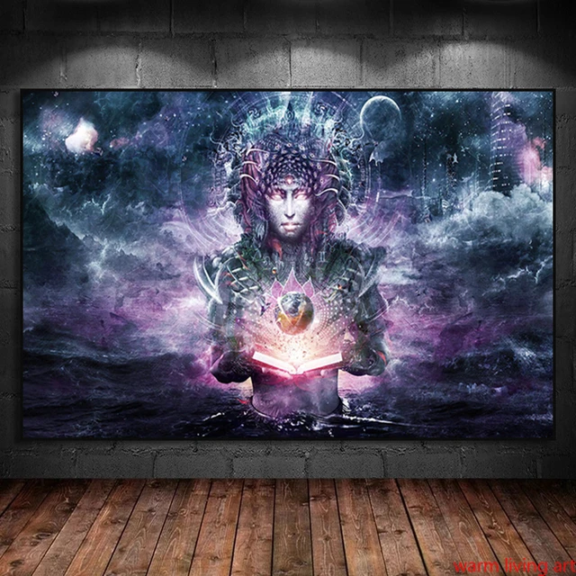 Alex Grey Meditation Poster