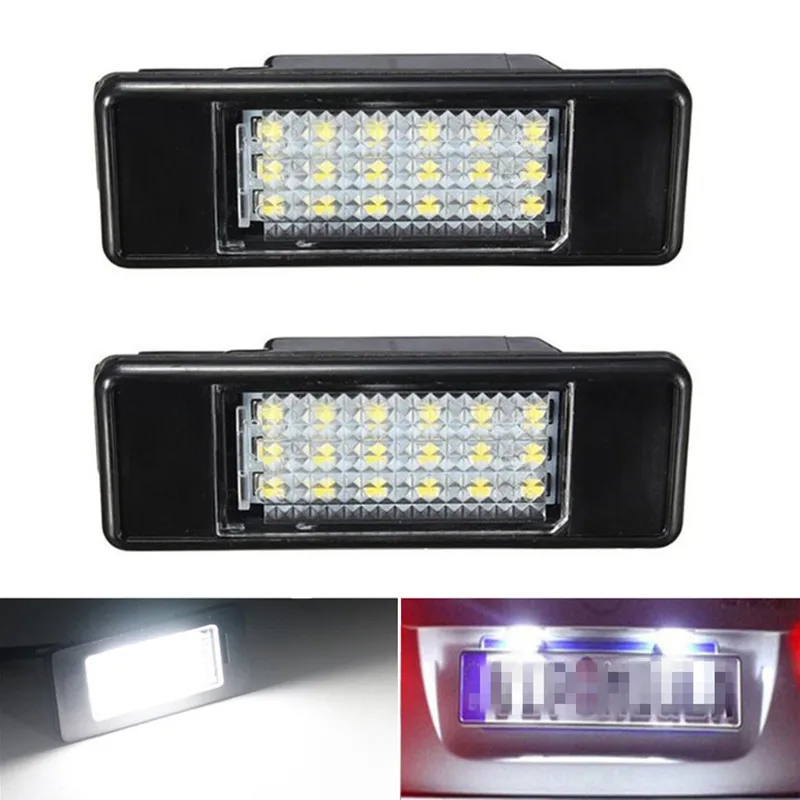 2x-12V-Car-Rear-18-LED-SMD-License-Number-Plate-Light-Lamp-For-Citroen ...