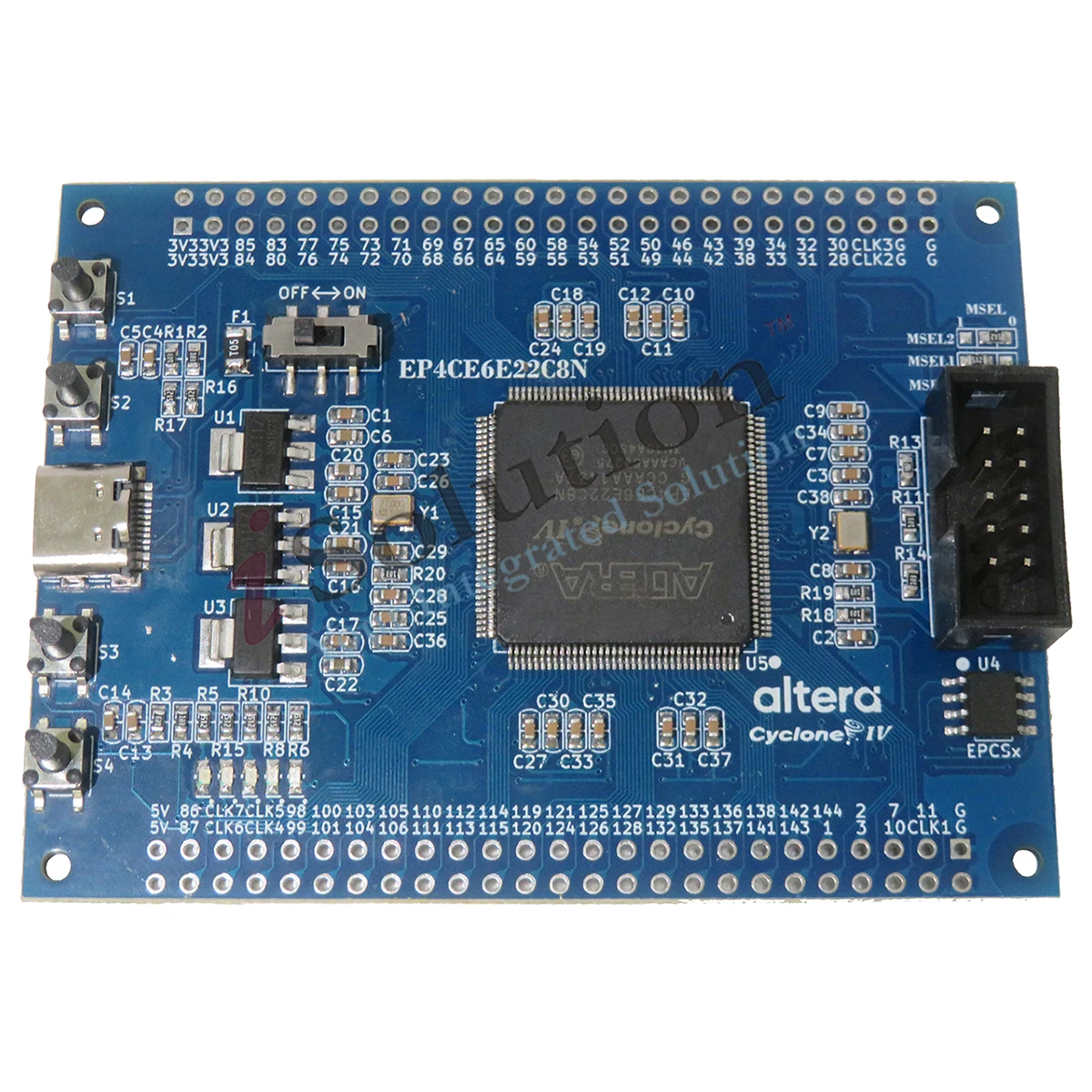 EP4CE6E22C8N EP4CE10E22C8N development board FPGA core board Cyclone IV ...