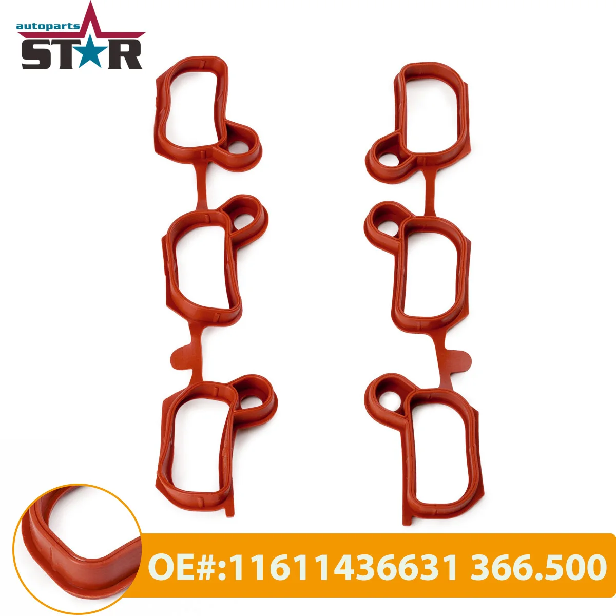 2PCS-For-BMW-325i-325xi-525i-530i-E36-E39-E46-E60-E53-Intake-Manifold ...