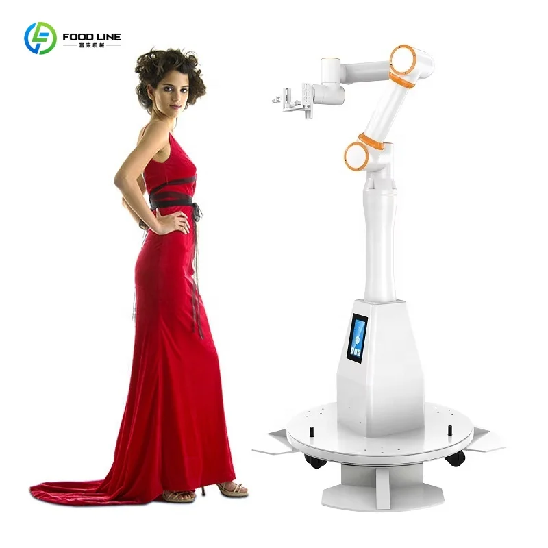 Customized 6 Axis Interactive Robot Photo Shooting Automatic Visual ...
