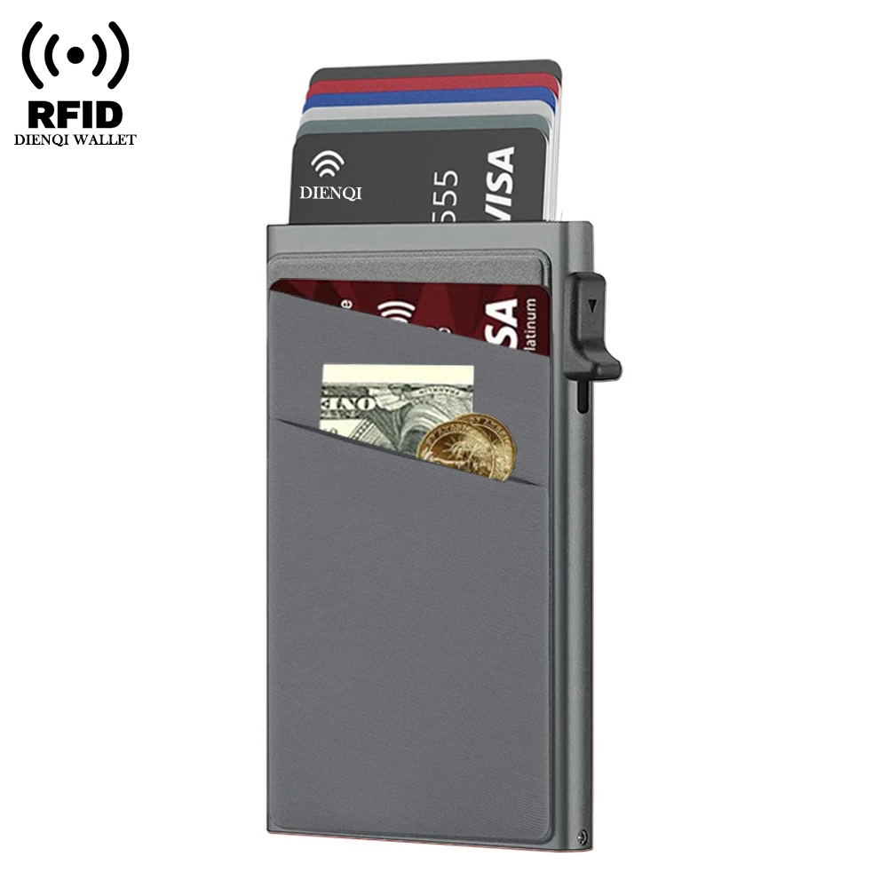 RFID-Blocking-Credit-Card-Holder-Wallets-Men-Slim-Minimalist-Wallet ...