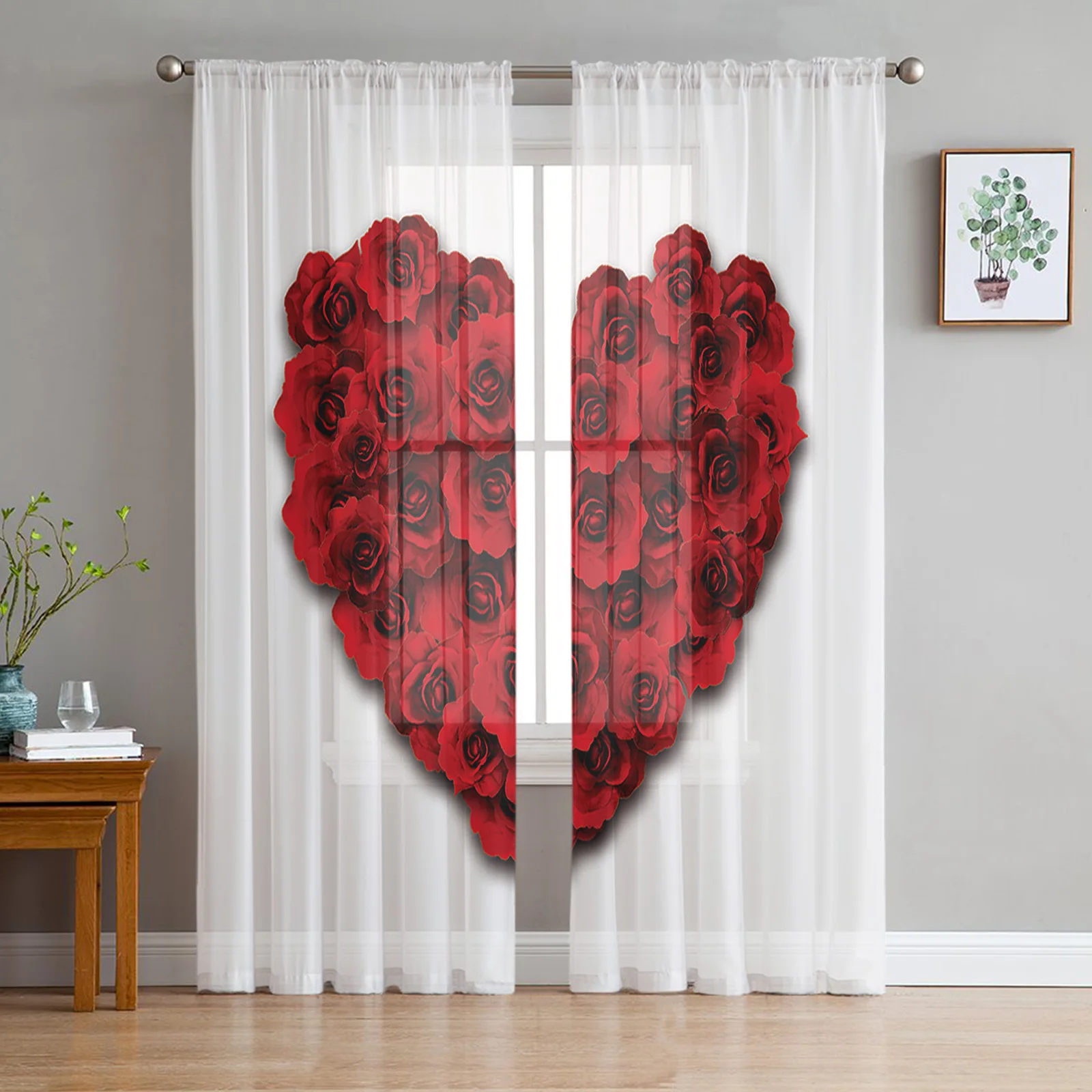 Heart Curtains