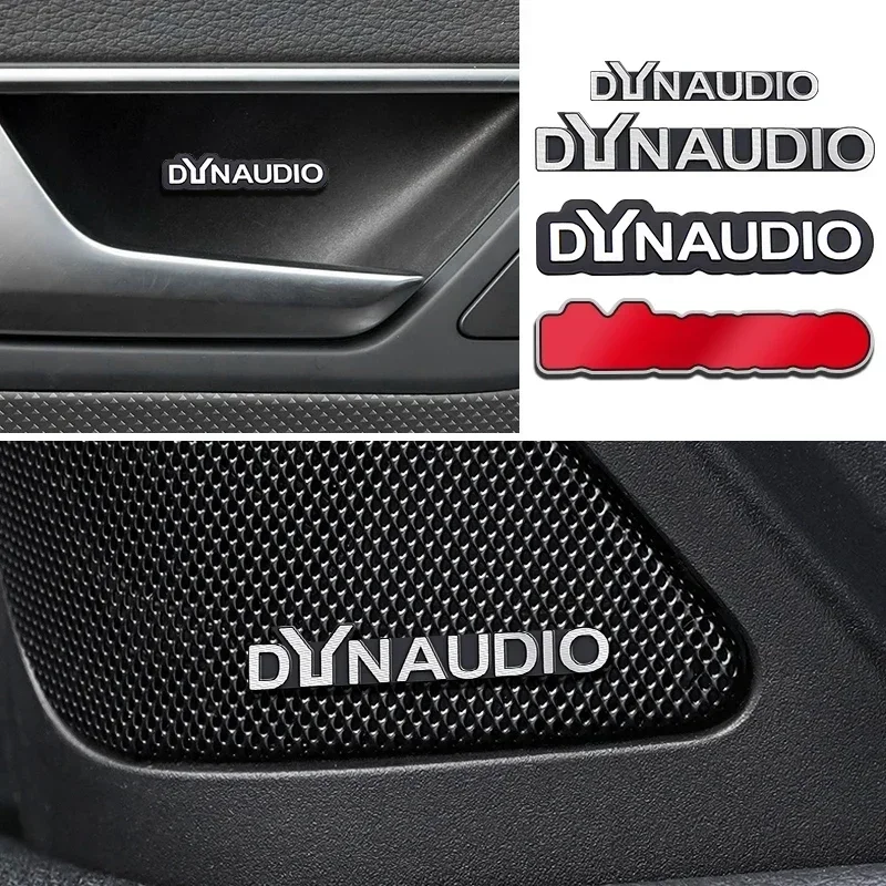 5-pz-10-pz-di-alta-qualit-in-metallo-Dynaudio-logo-Auto-hi-fi ...