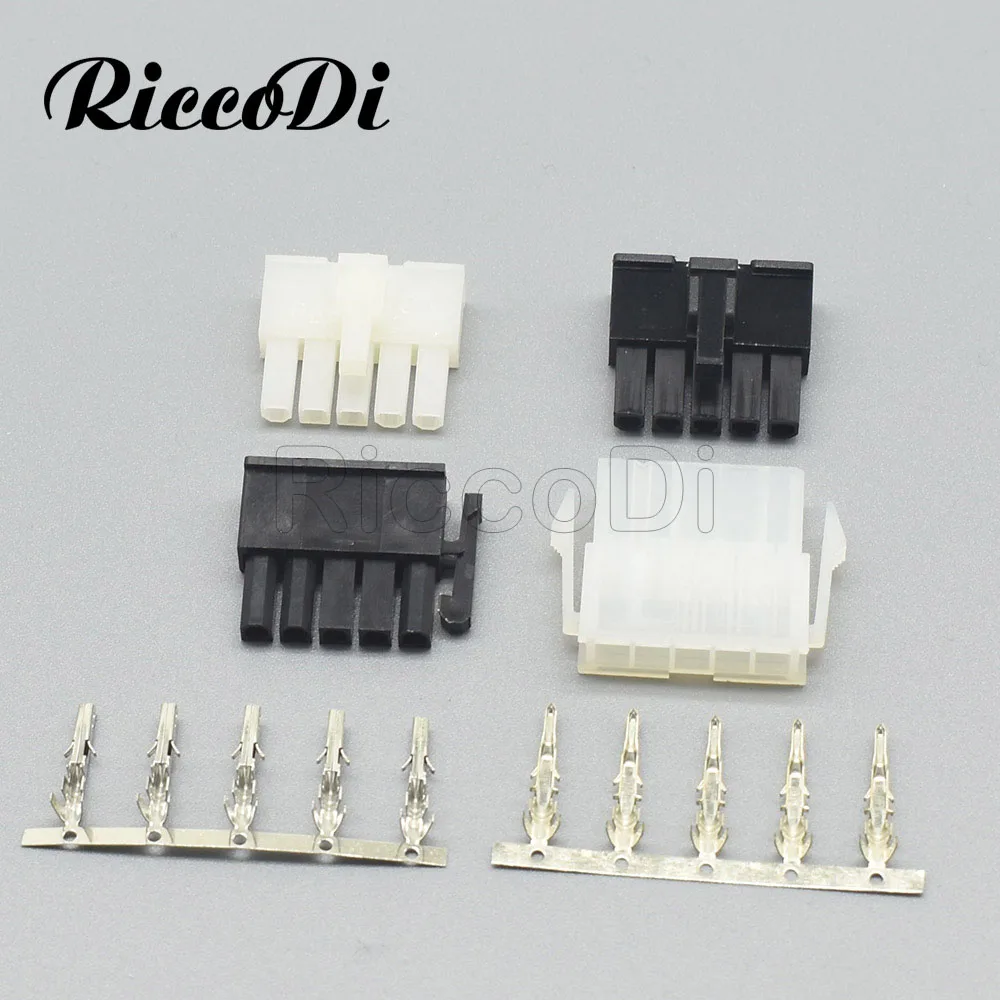 10-50Set-5Pins-5557-5559-Housing-4-2mm-Pitch-Male-Female-Connector-For ...