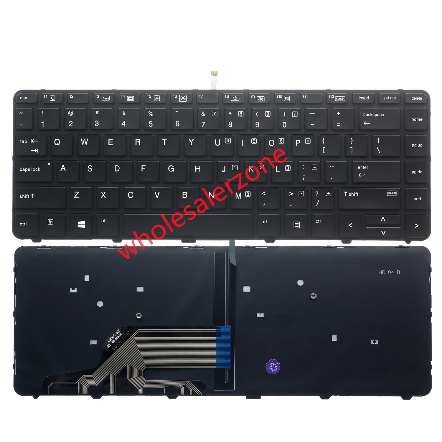 backlit keyboard for HP ProBook 430 G3,430 G4,440 G3,440 G4,445 G3,445 ...