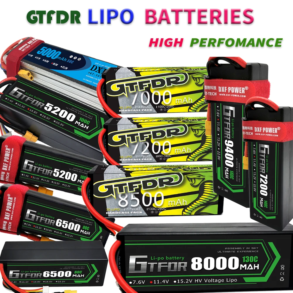 5s Lipo Battery 5000mah | Lipo Battery 5s 50c | 18.5v Dxf Lipo | Rc ...
