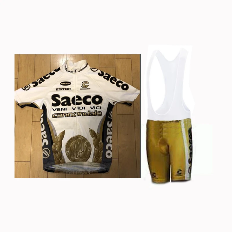 Retro Cycling Jersey Set Road Bike Jersey Short Sleeve Bicycle Clothing ...