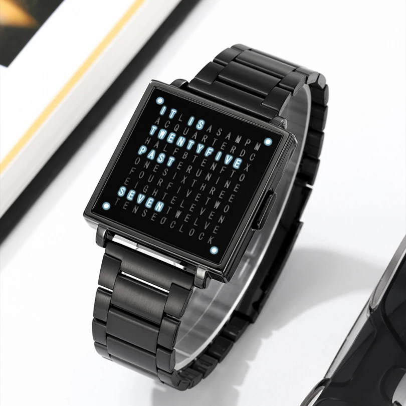Luxury-Watch-for-Men-Square-Rectangle-Reloj-Unusual-Numbers-Dial ...