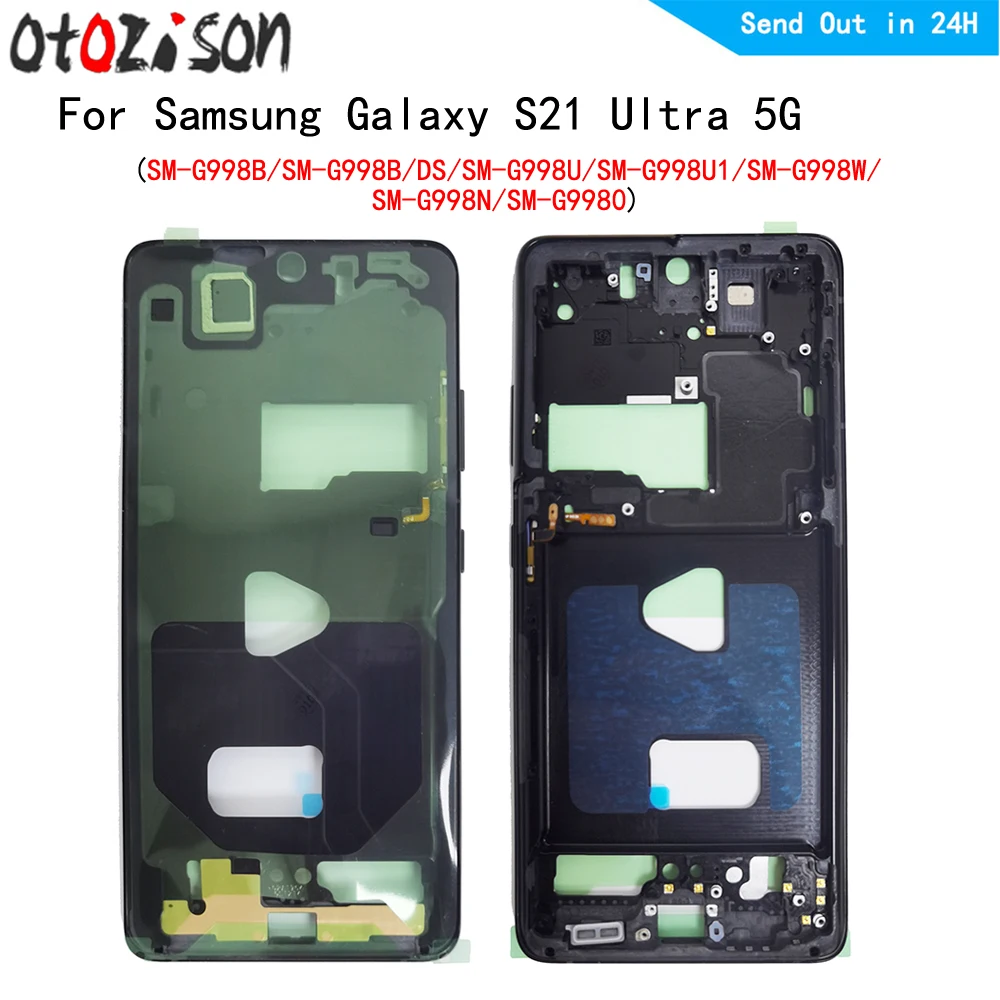 Housing Middle Frame LCD Bezel Plate Panel Chassis For Samsung Galaxy ...