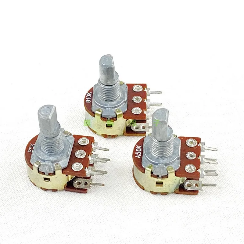 2-Piece-16-Type-B5K-B10K-A50K-Stereo-Channel-Volume-Adjust ...