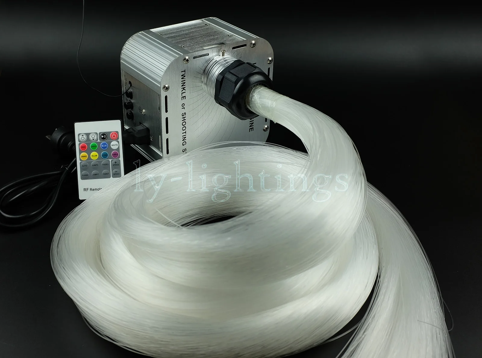 DIY optic fiber light kit indoor optical fiber twinkle star ceiling ...