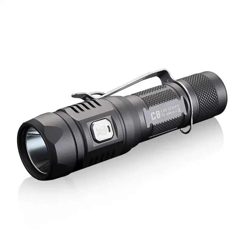 Original Jetbeam C8 PRO Outdoor Flashlight Edc Mini Flashlights ...