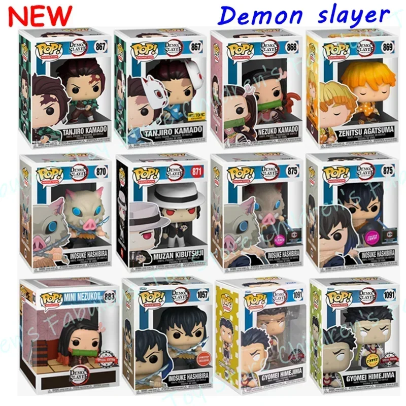 NEWest FUNKO POP Demon Slayer All Series Toys Comprehensive Limited ...