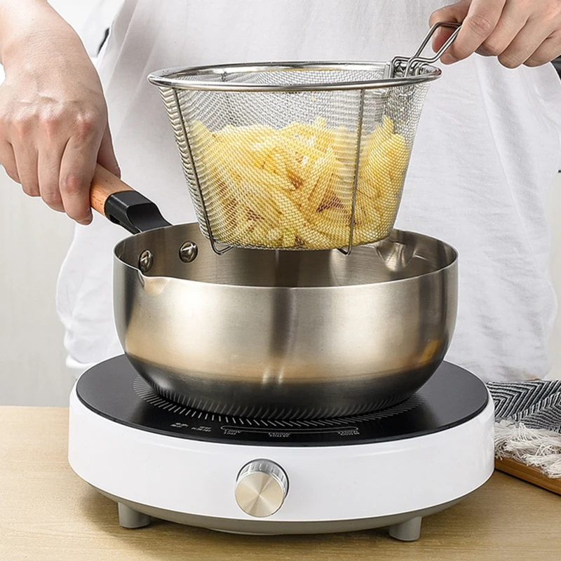 Kitchen Mesh Strainers | Basket French Fries | Mesh French Fries ...