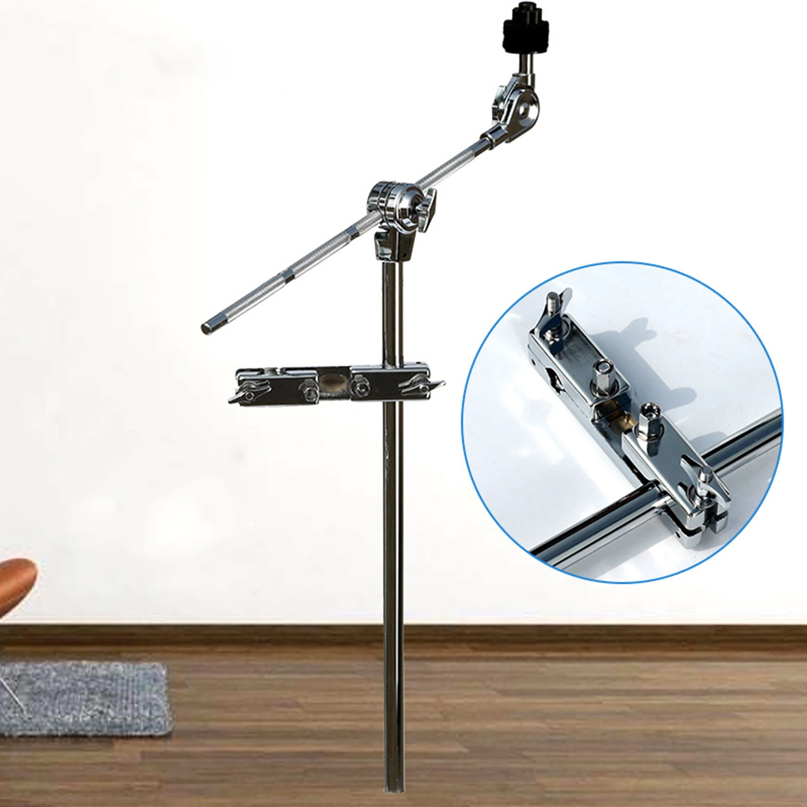 Metal-Professional-Cymbal-Holder-Cymbal-Arm-Stand-Mount-Drum-Extension ...