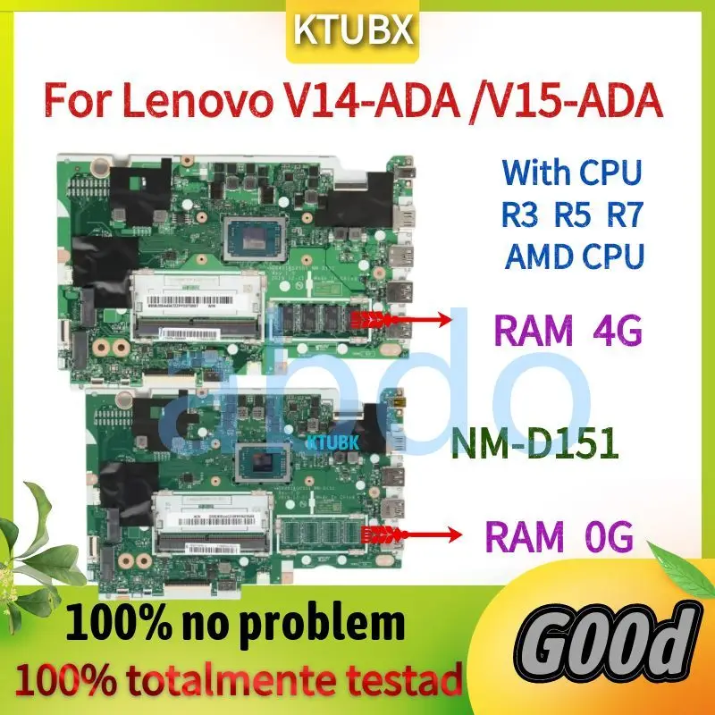 GV451 GV551 NM-D151,For Lenovo IDEAPAD 3-17ADA05/V14-ADA/V15-ADA Laptop ...