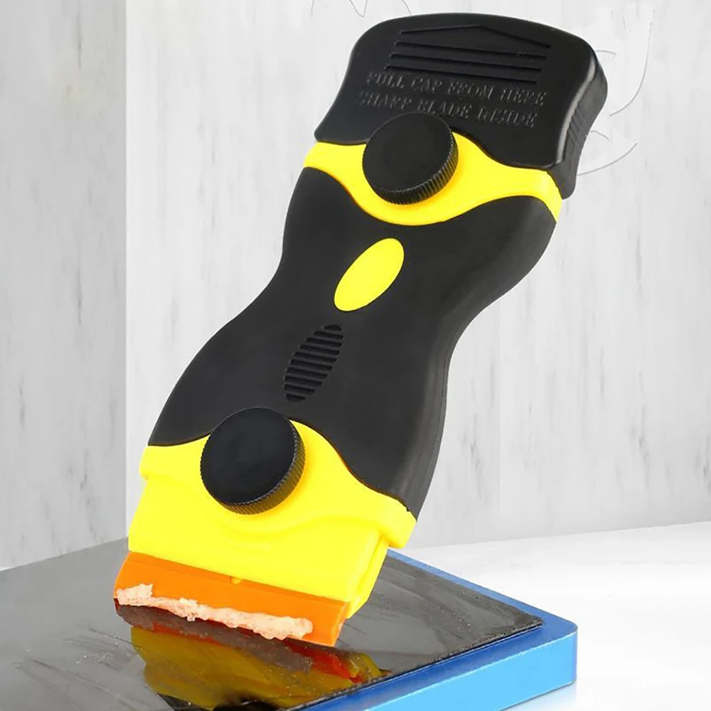 Blade-Scraping-Set-Window-Glass-Scraper-Car-Cleaner-Squeegee-Knife-Auto ...