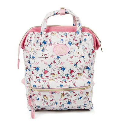Hello Kitty Backpacks Cartoon Kawaii Backpack High Capacity Waterproof ...