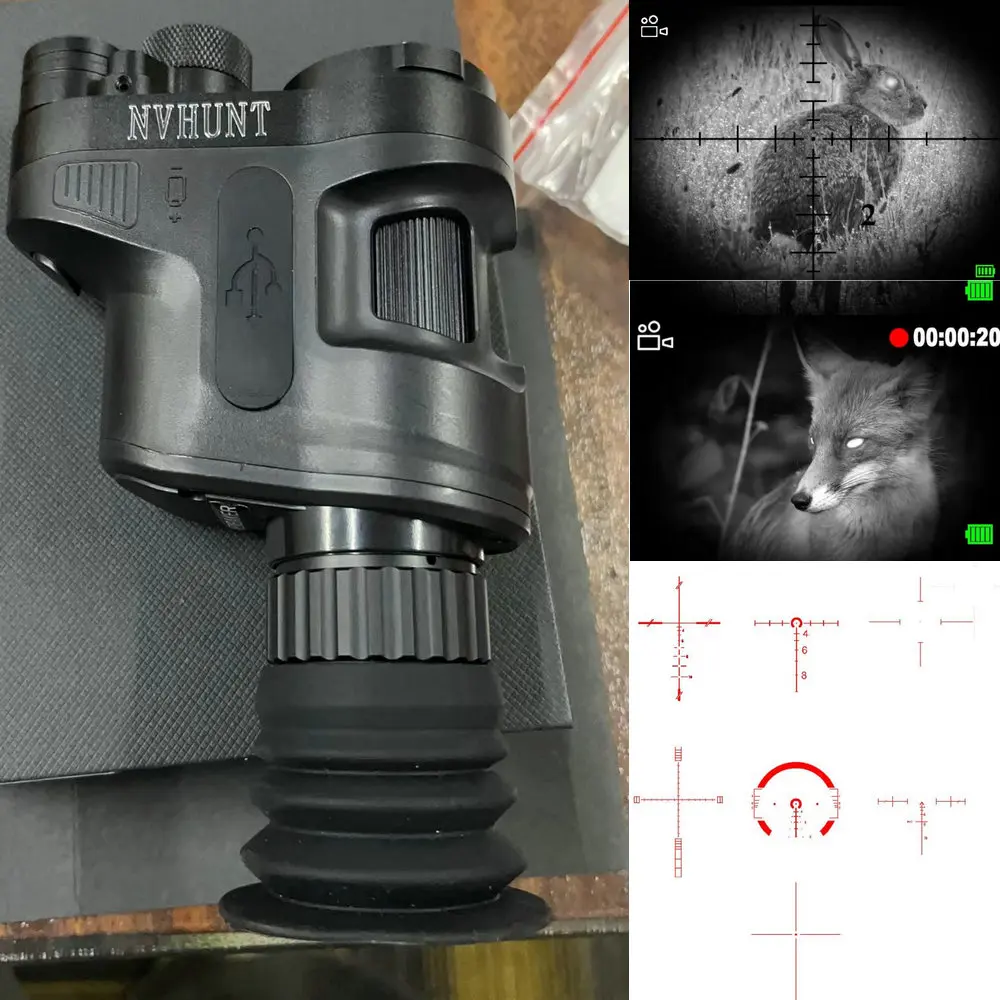 NVHUNT-Rifle-Scope-IR-Trail-Camera-Recorder-Monocular-Riflescopes-WiFi ...