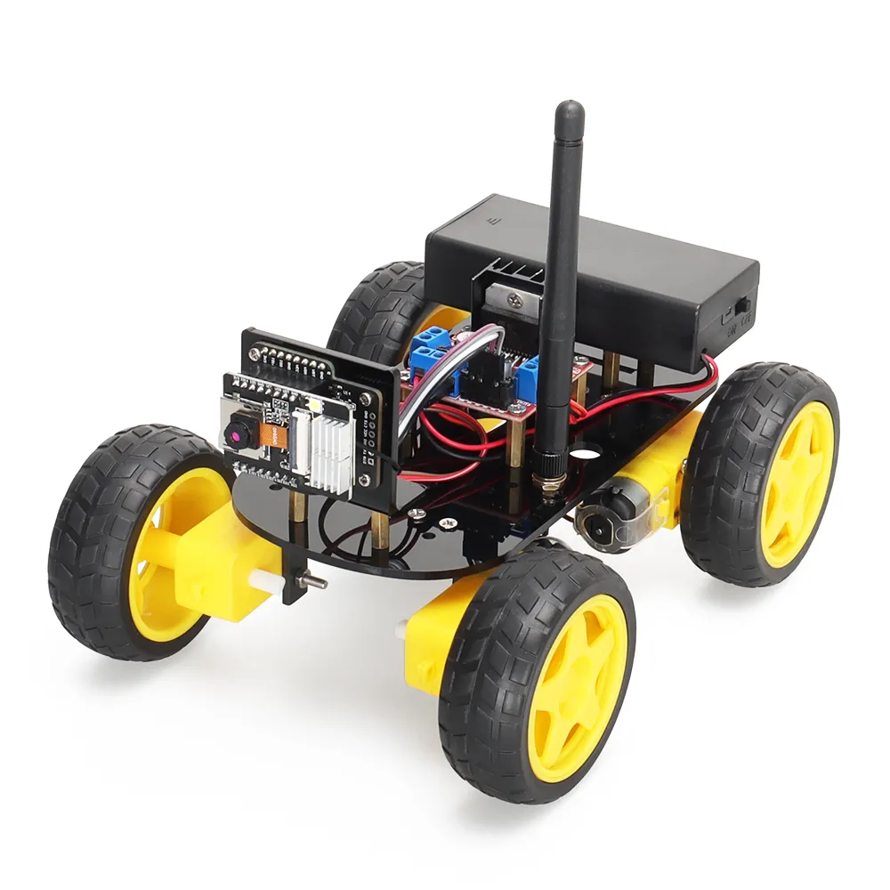 4WD Smart Robot Car ESP32 Camera Wifi Automation Kit For Arduino ...