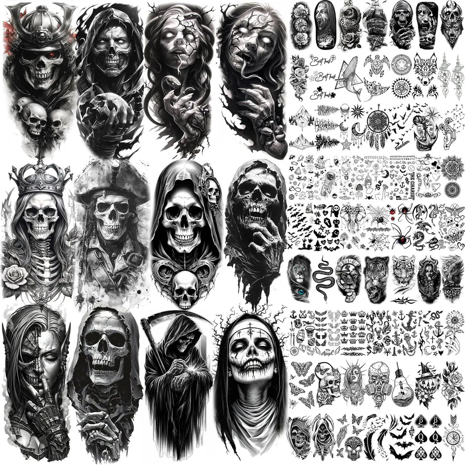 Ghost Tattoo for Men: The Ultimate Guide to Realistic, Water-Resistant ...