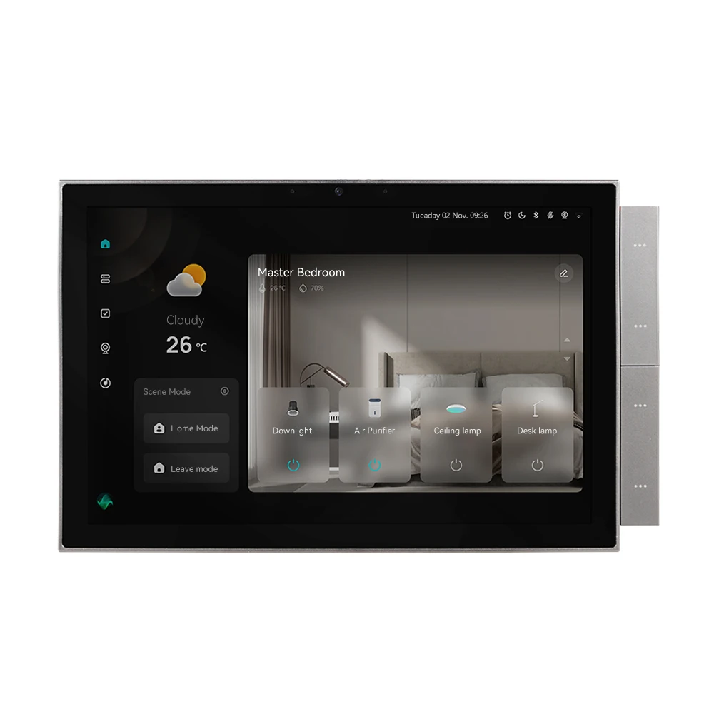 Panel de interruptor de Control Central Tuya de 10 "con Zigbee Hub ...