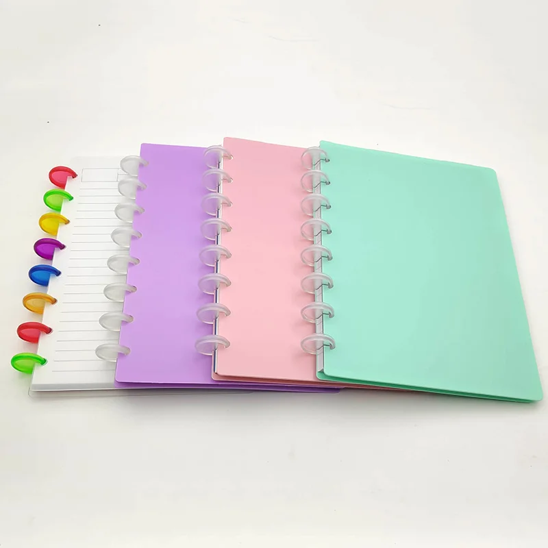 A5-Removable-Loose-leaf-Notebooks-Student-Colorful-Mushroom-Hole-Paper ...