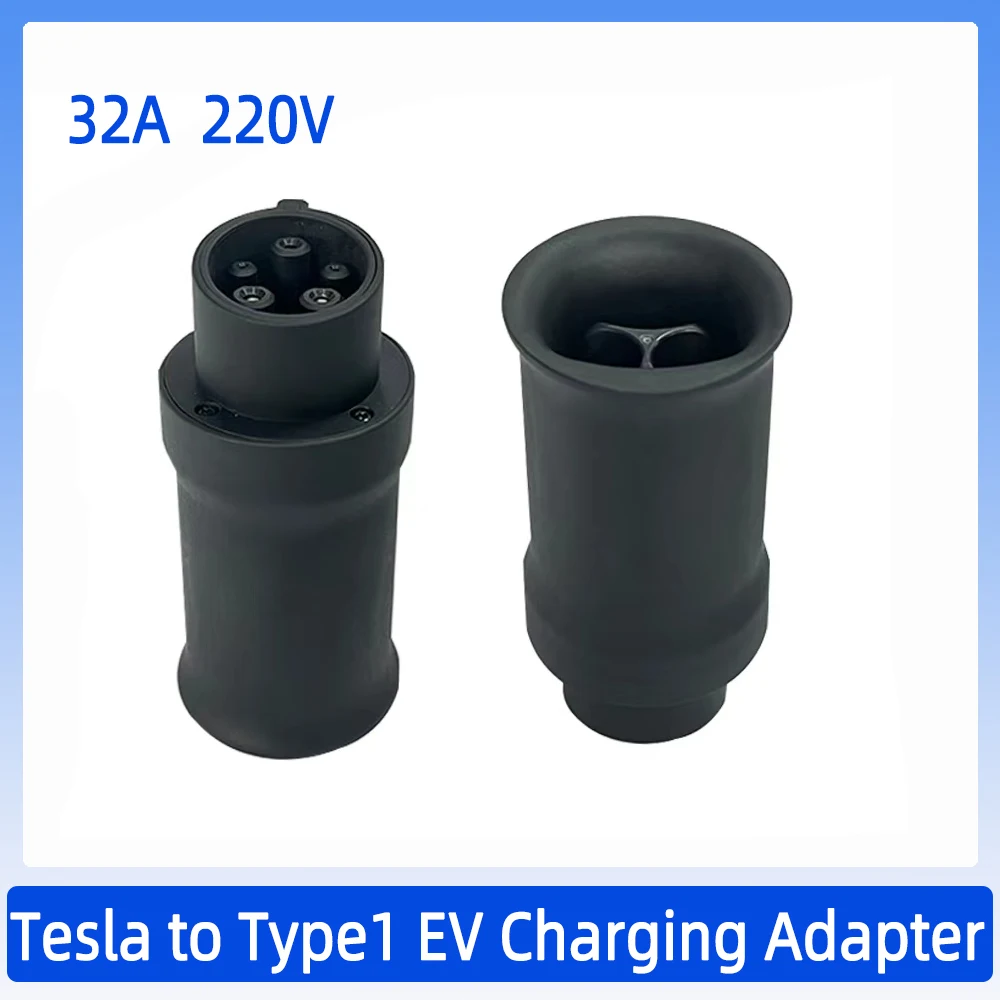 32A-110-250V-Tesla-to-J1772-Adapter-tesla-to-type1-adapter-J1172-EV ...