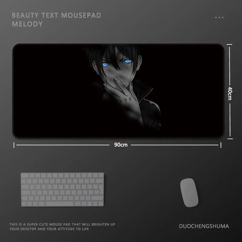 Gaming mouse pad oversized boys computer pad dark game keyboard pad ...