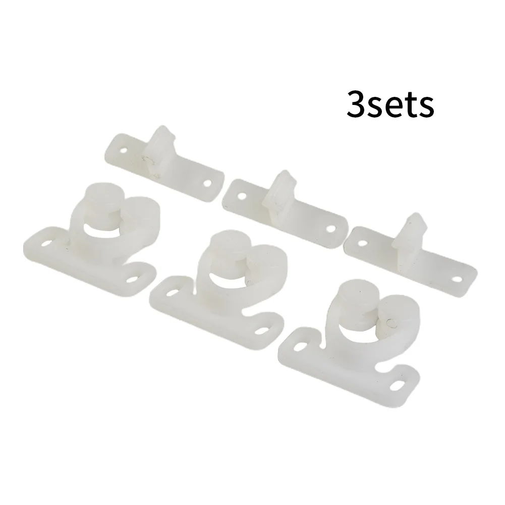 3pc Door Roller Latch Catch ABS Plastic Caravan Roller Catch Cabinet ...