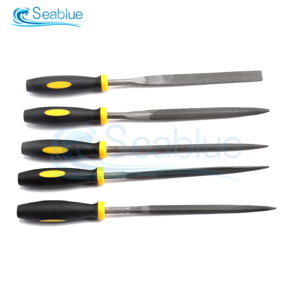 5pcs 140/160/180mm Mini Metall Raspel Nadel feilen Set Holz schnitzwerk ...