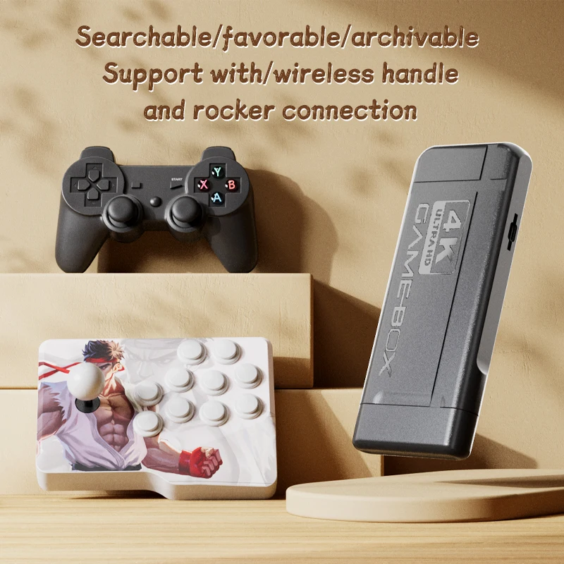 Consola de Jocuri Retro K9 Mini Stick Neximus® prin HDMI cu 15000 de ...