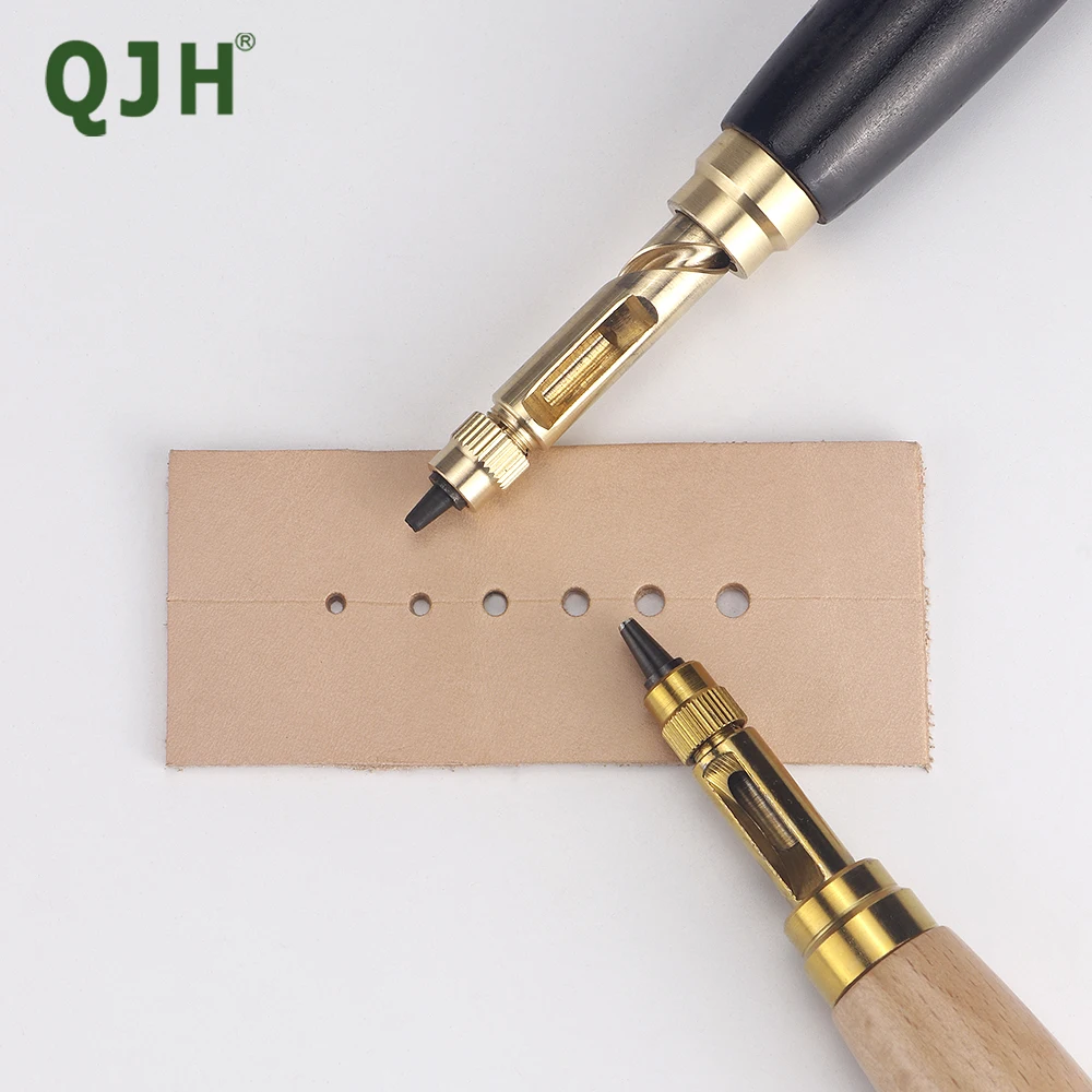 QJH-1Set-Japanese-Screw-Punch-Tool-Kit-Hole-Punch-6-Tips-Size-1-5mm-4mm ...
