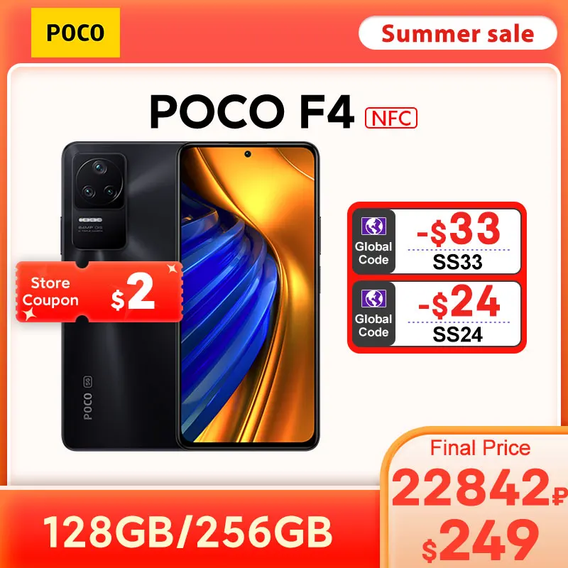 Poco F4 256gb Mobile Phone | Poco F4 5g Global Version | Poco F4 256gb ...