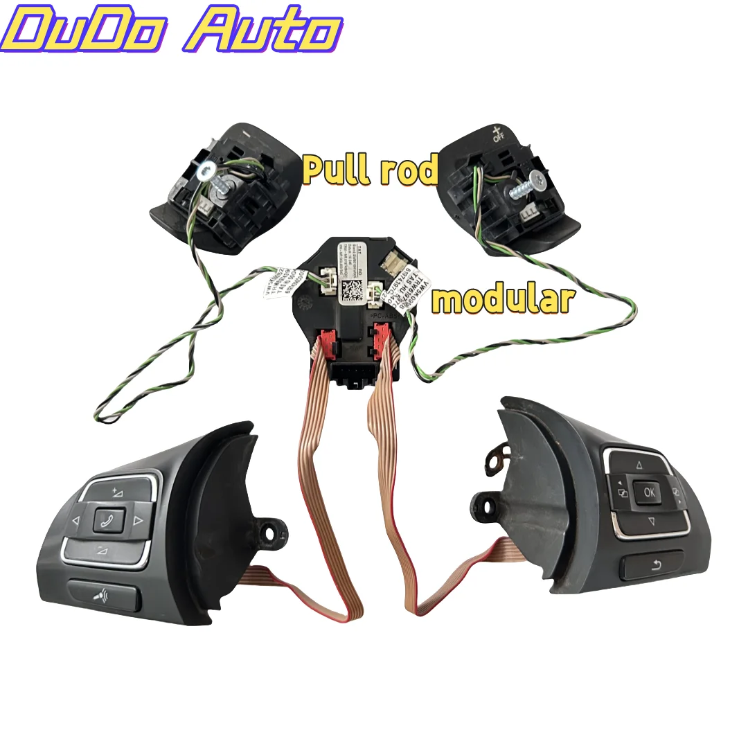 Переключатель рулевого колеса, Многофункциональная кнопка для Golf 6 ...