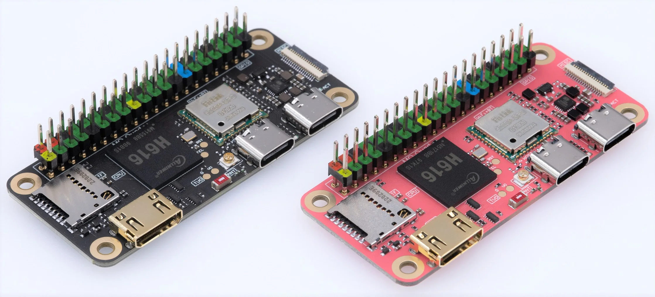 Модуль Mangopi MQ-Quad MCore H616 с контактом, не сварка, 4xA53, одноплатный компьютер DRAM до 1 ...