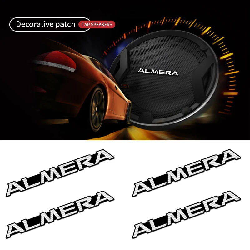 4pcs-car-audio-decorate-3D-Aluminum-Badge-Emblem-Sticker-For-Nissan ...