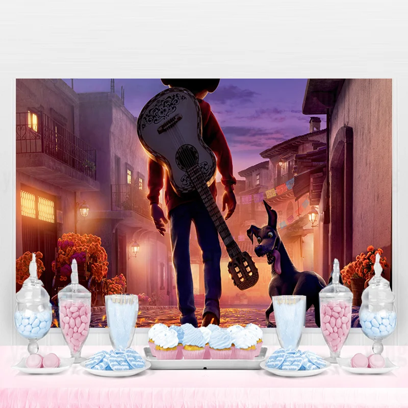 Disney-coco-backdrops-carnaval-mexicano-ch-de-fraldas-crian-as-anivers ...