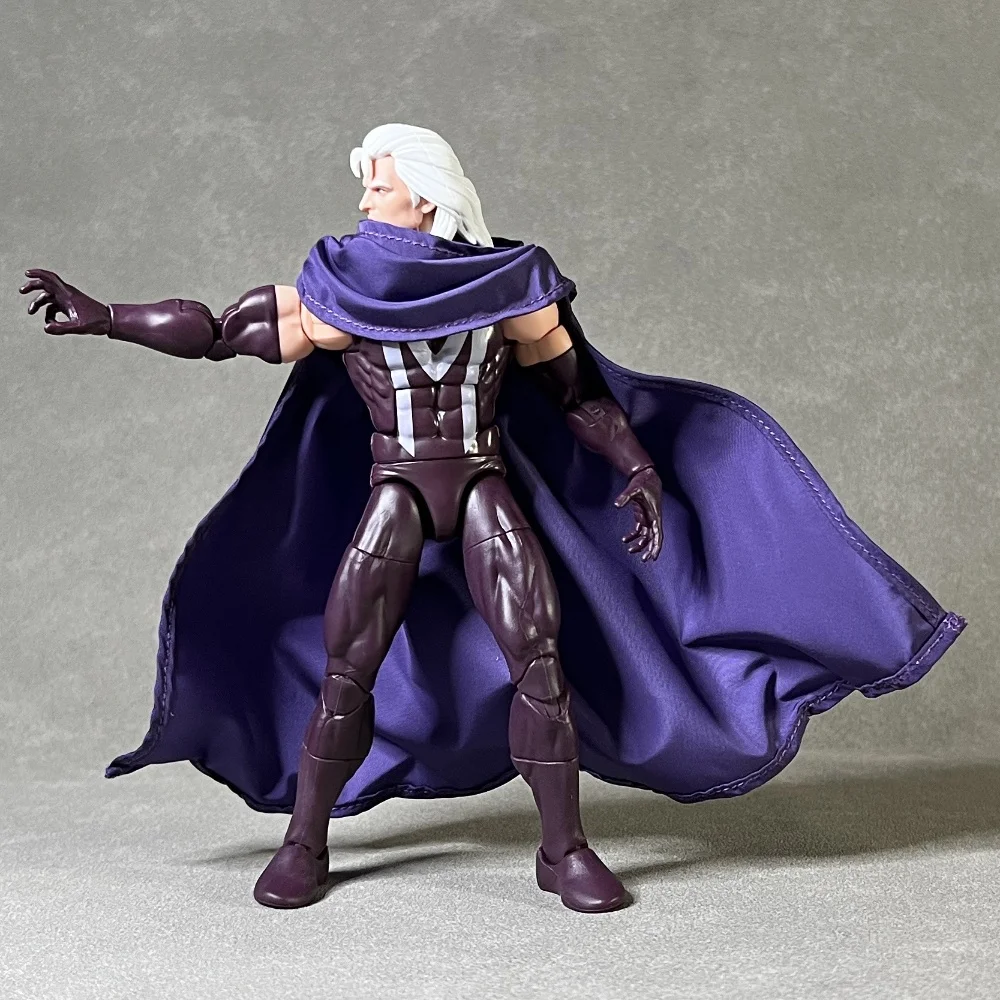 In Stock 1/12 Scale Male Soldier Anime Cloak Purple Handsome Magneto ...