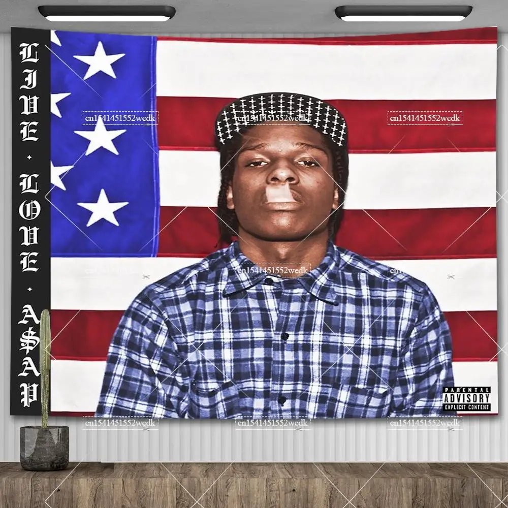 Asap Rocky Flag Background