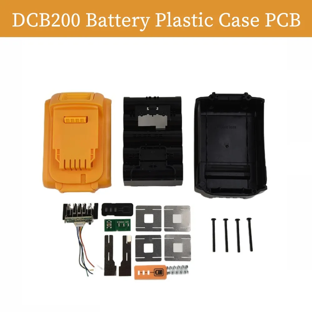 DCB200-Battery-Plastic-Case-PCB-Protection-Circuit-Board-For-Dewalt-18V ...