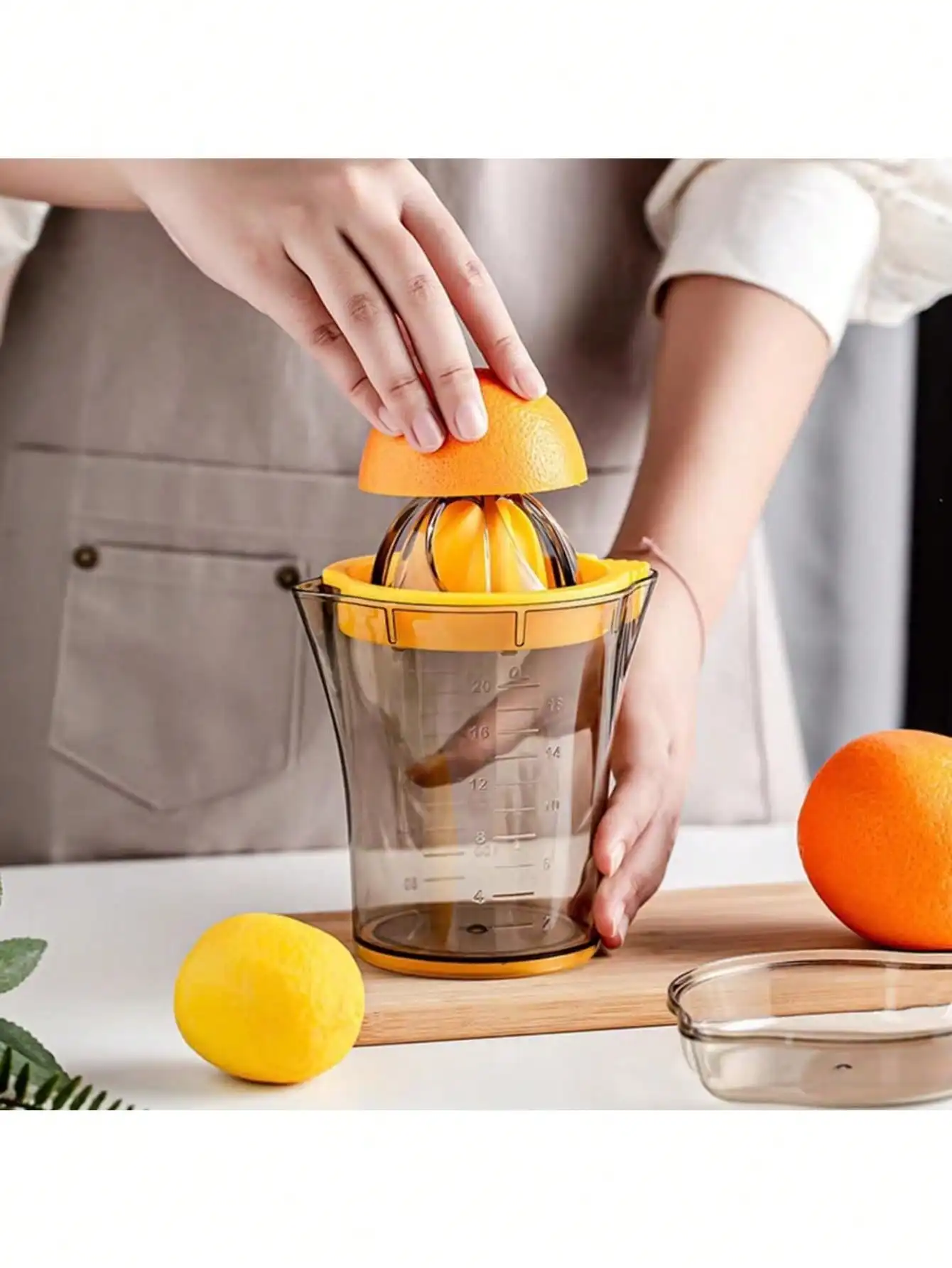600 ml manuelle Zitruspresse – Handpresse für Zitrone, Orangen und ...