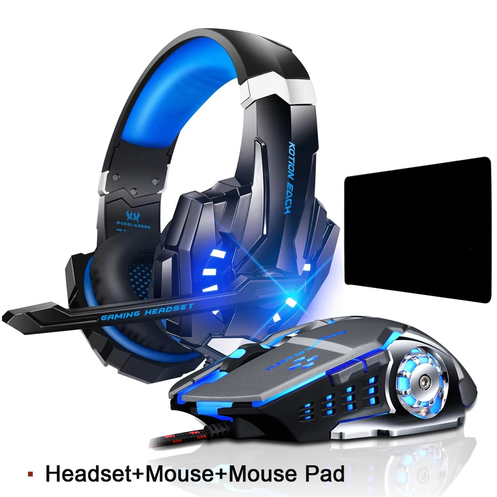Kotion-JEDER-G9000-Gaming-Headset-Tiefe-Bass-Stereo-Spiel-Kopfh-rer-mit ...