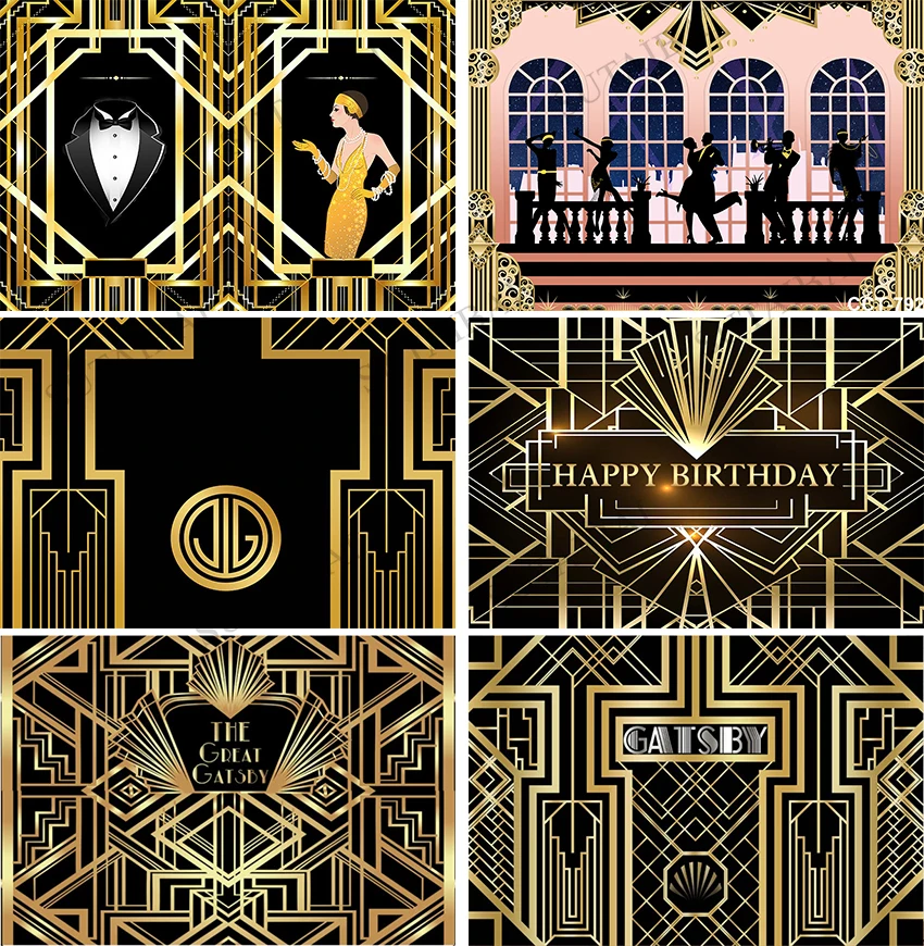 Great Gatsby Theme Background